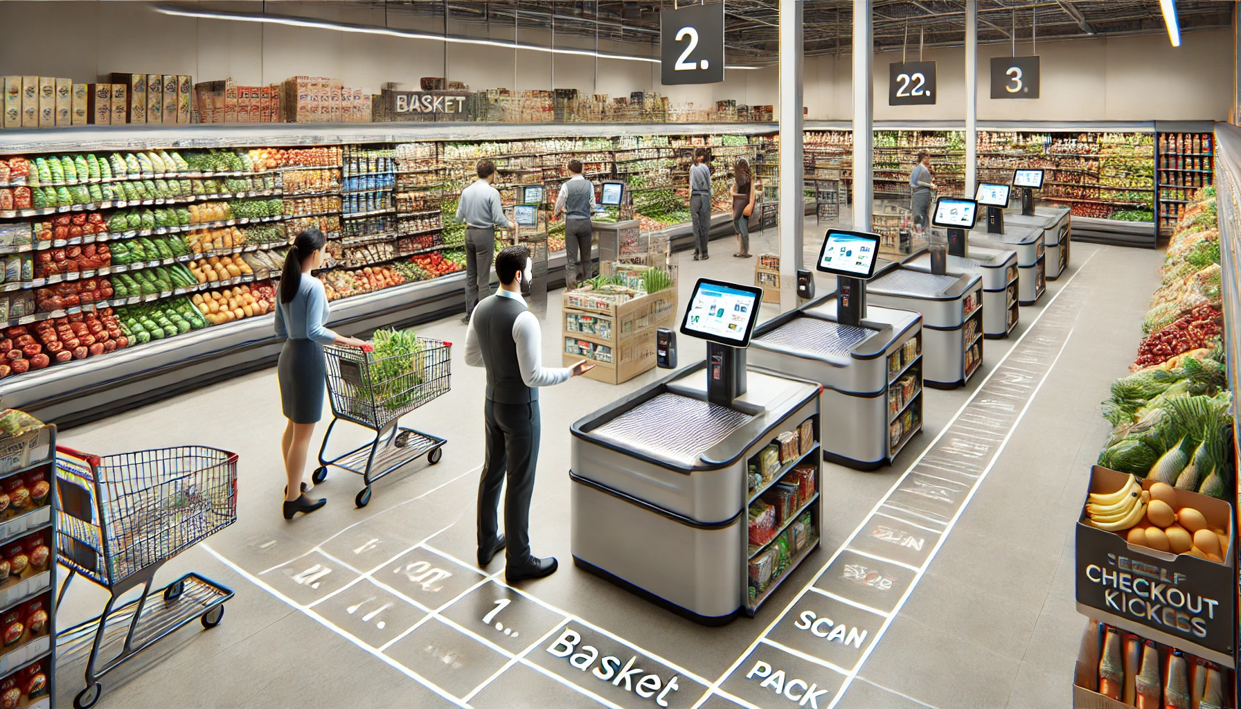 Self service Checkouts How They Are Changing The Shopping Experience